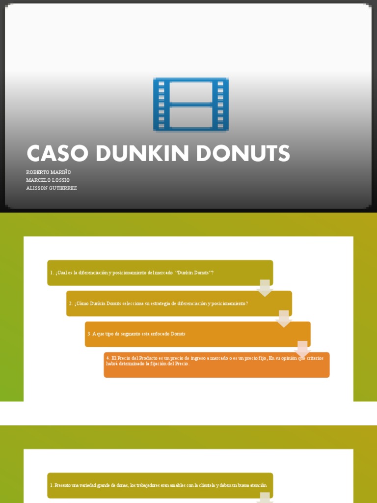 Caso Dunkin Donuts | PDF | Negocios | Ciencias sociales