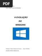 Evolução do Windows: Do 1.0 ao 11 | PDF | Microsoft Windows | Microsoft