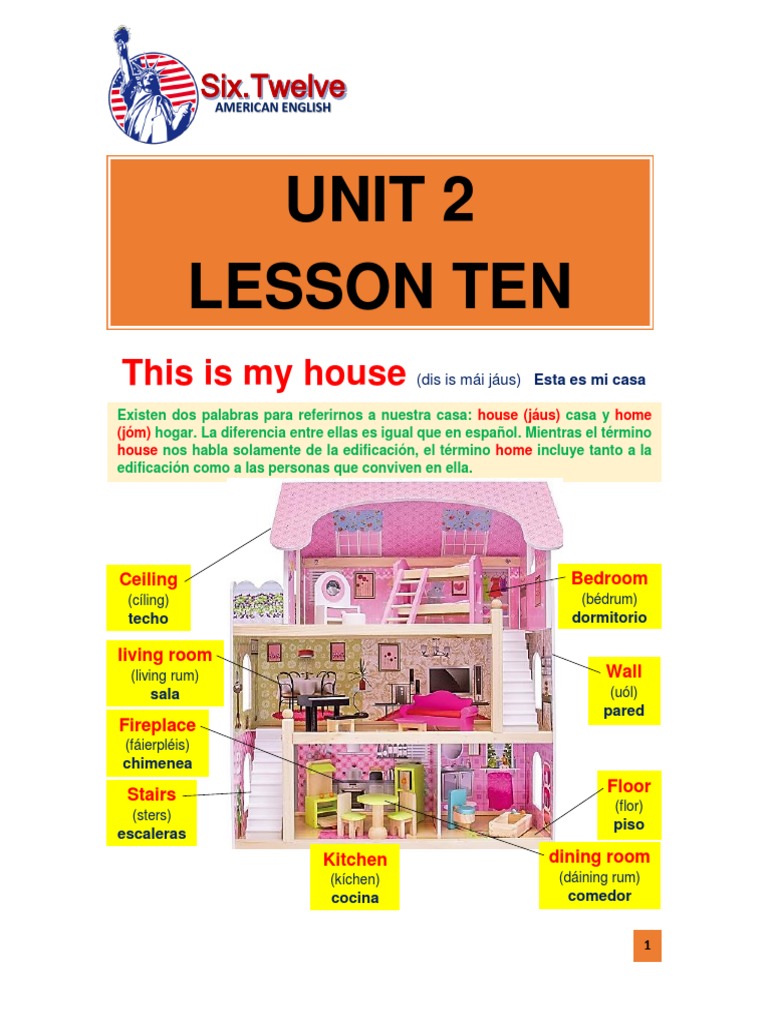 Lesson 10 Six - Twelve American English | PDF | Gramática | Morfología ...