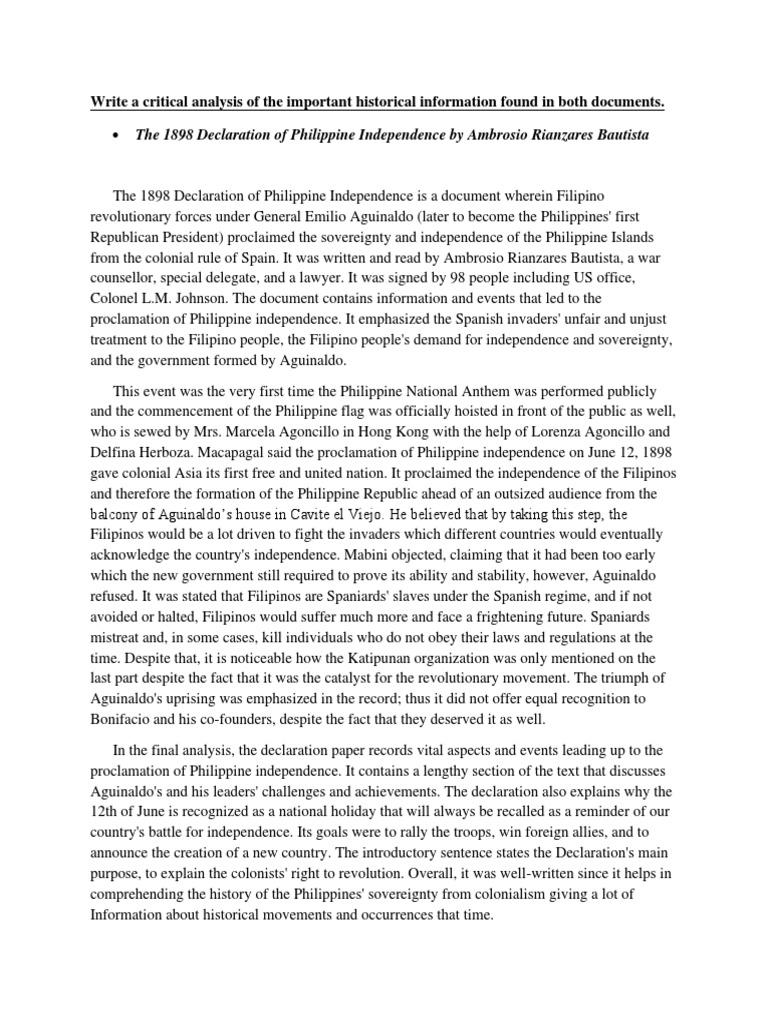 RIPH Act#5 | PDF | Philippines