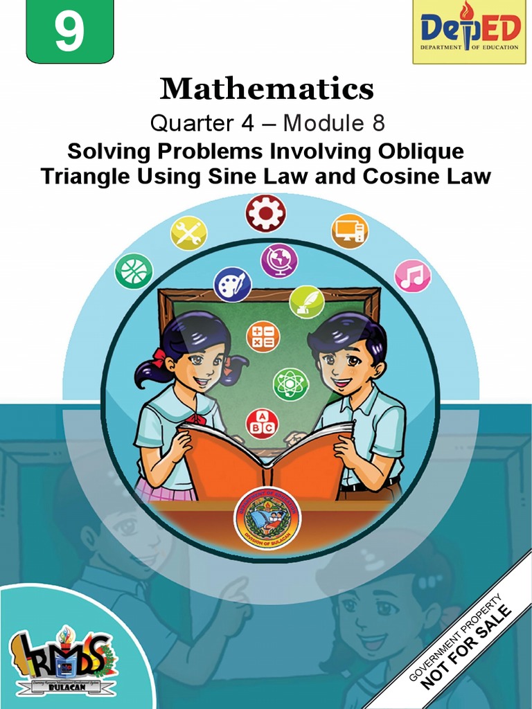 MATH 9 Q4 Module 8 Solving Problems Involving Oblique Triangle Using ... MATH 9 Q4 Module 8 Solving Problems Involving Oblique Triangle Using ...