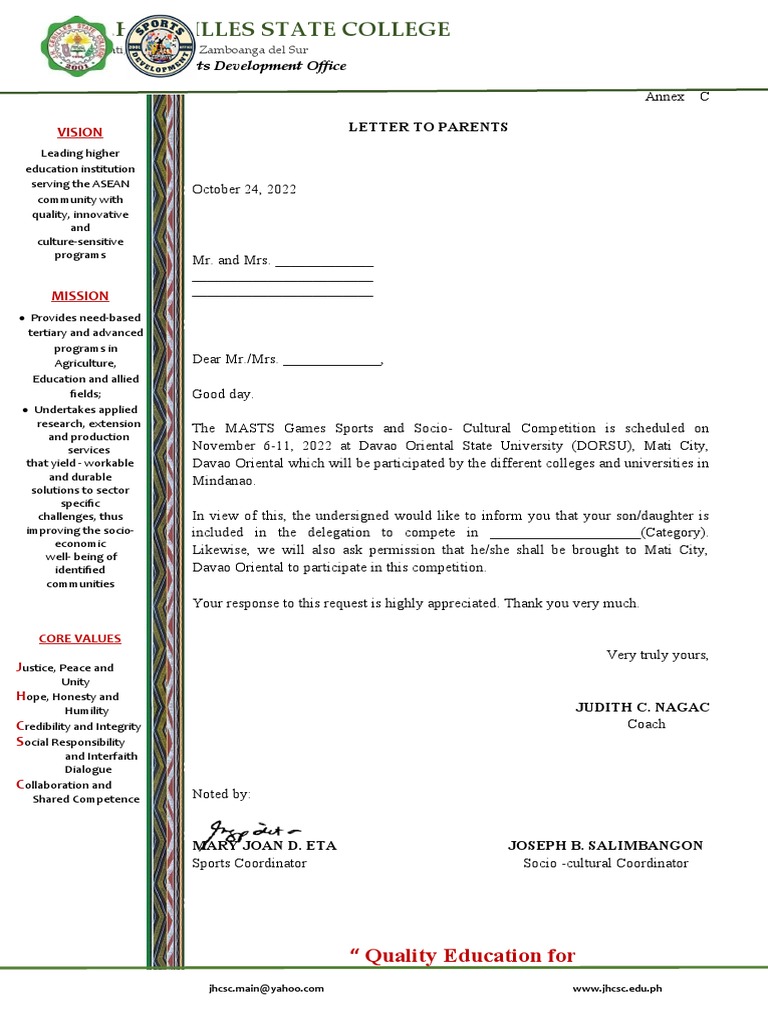 CMO 63 Annex C | PDF