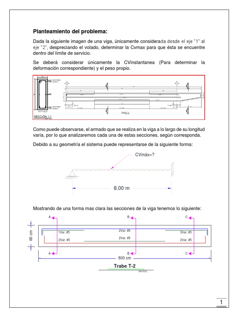 Diseño de Viga | Descargar gratis PDF | Viga (Estructura) | Doblar