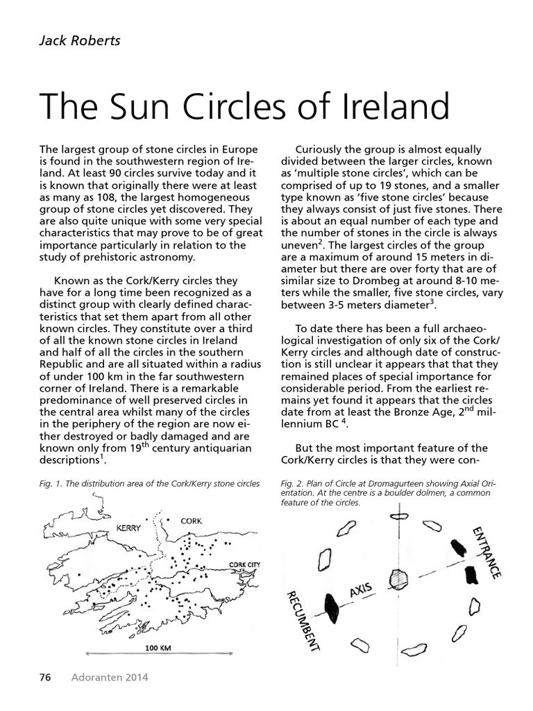 The Sun Circles of Ireland | PDF