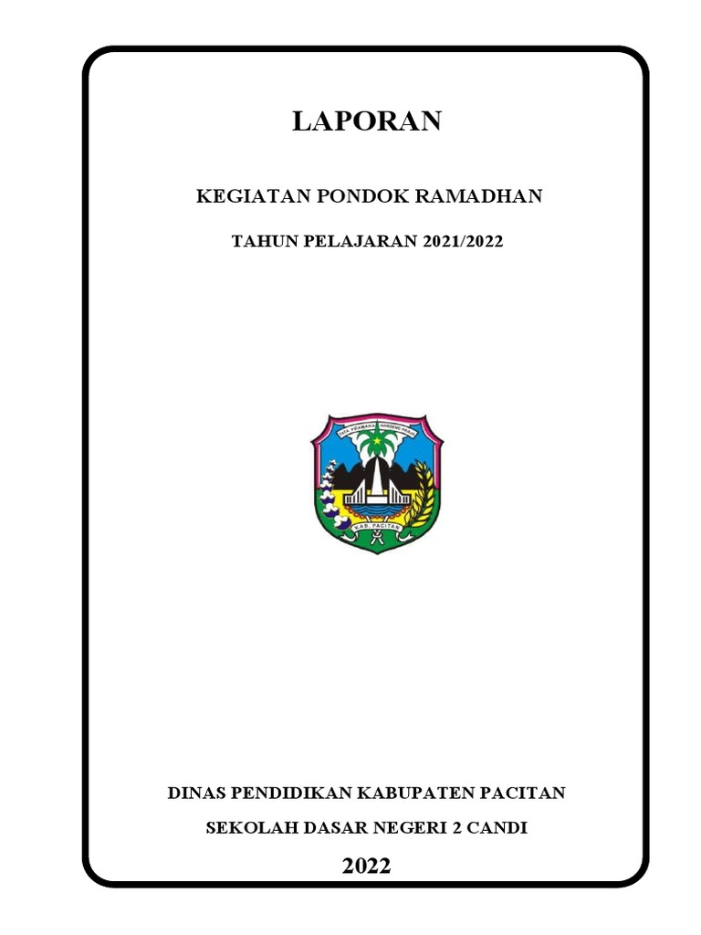 Kegiatan Pondok Ramadhan SDN 2 Candi 2022 | PDF