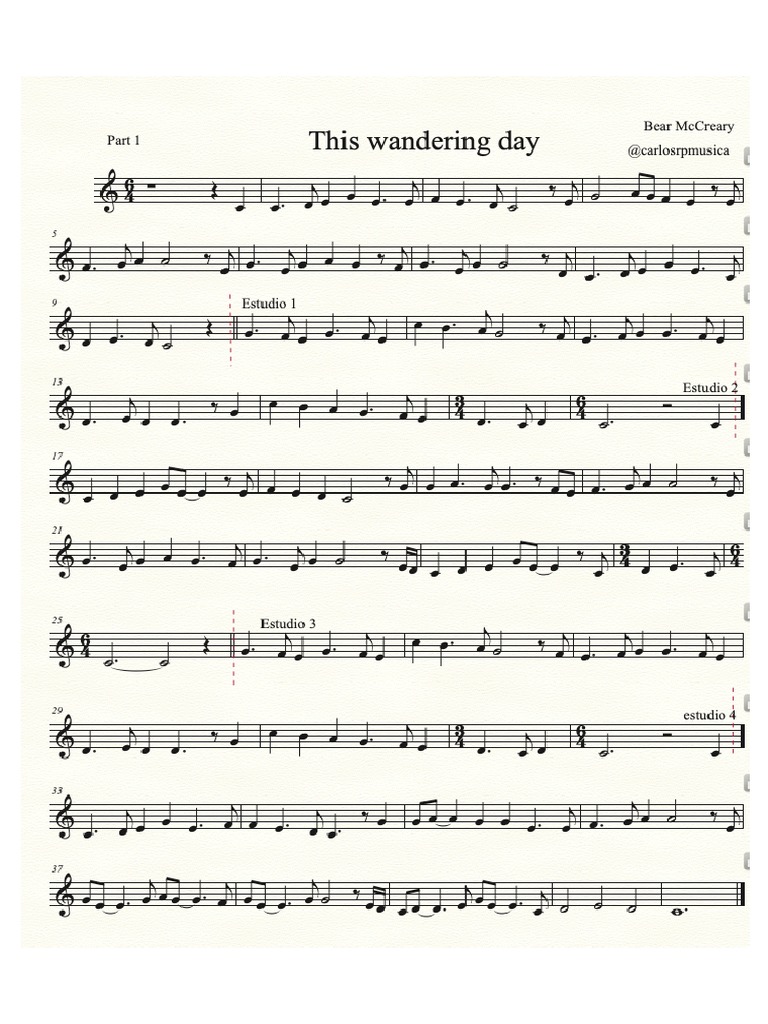 This Wandering Day | PDF