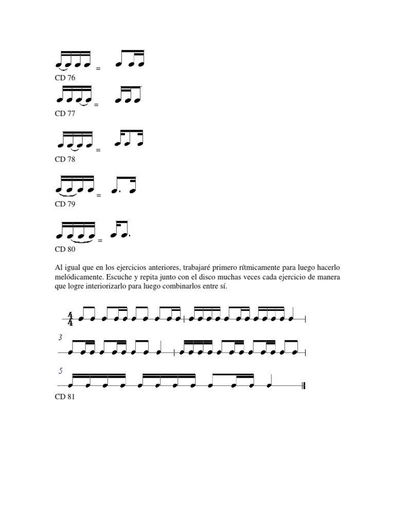 Lecciones Solfeo III | PDF | Elementos de la música | Teoría musical