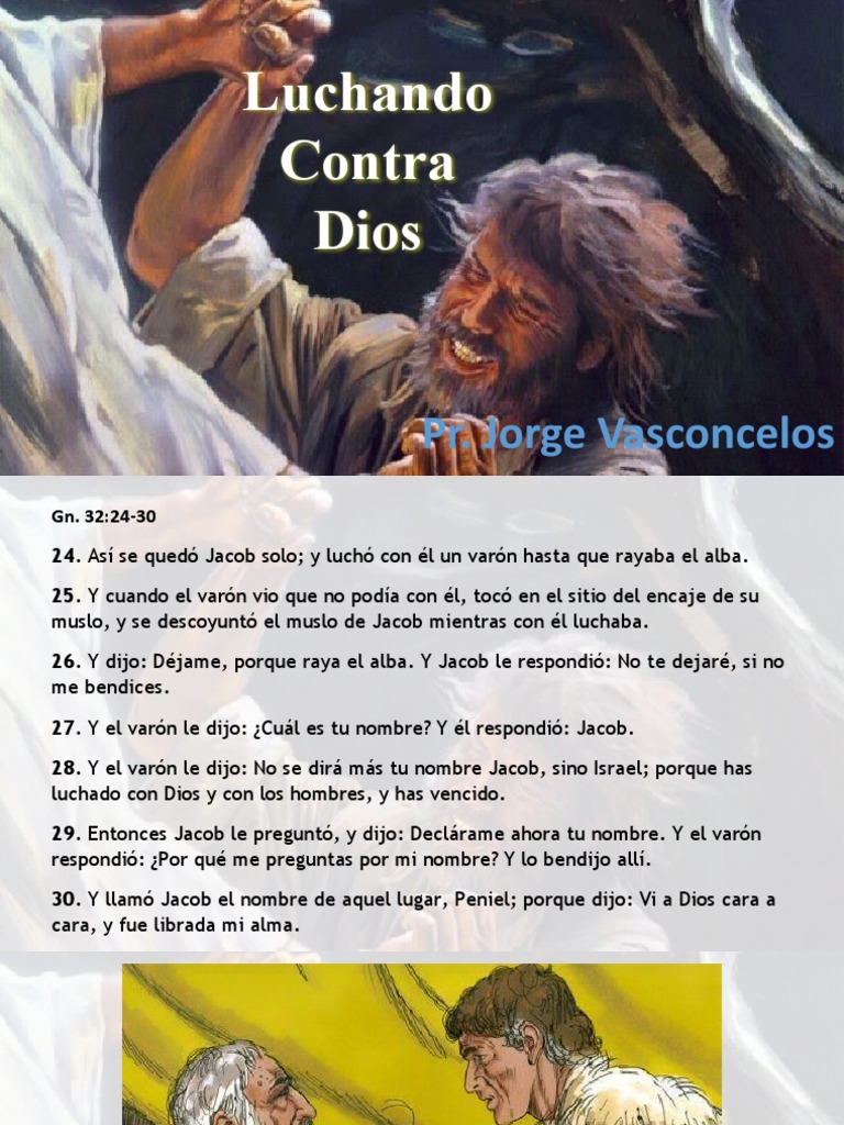 Jacob: Lucha y Transformación Espiritual | PDF | Jacob | Jesús