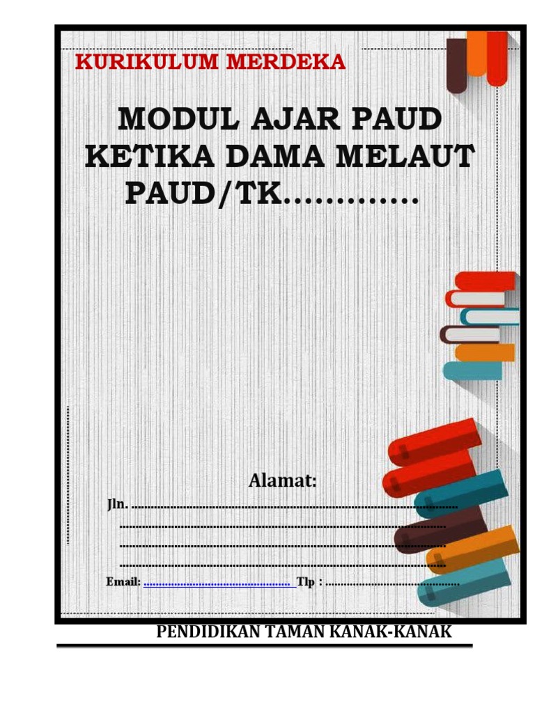 Modul Ajar PAUD: Tema Laut dan Diri | PDF | Seni & Disiplin Bahasa ...