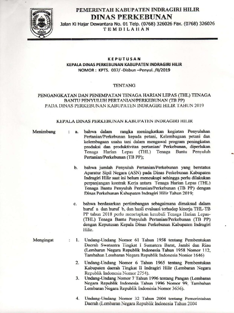 SK THL TBPP 2019 | PDF