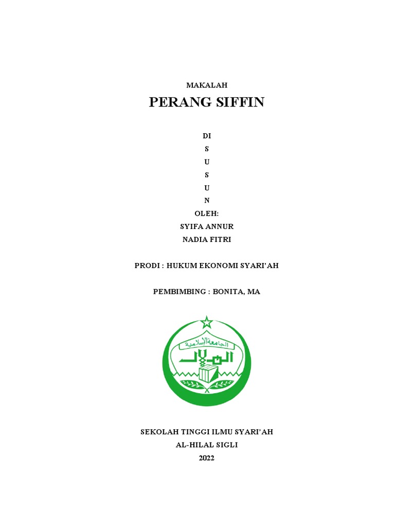 Perang Siffin | PDF