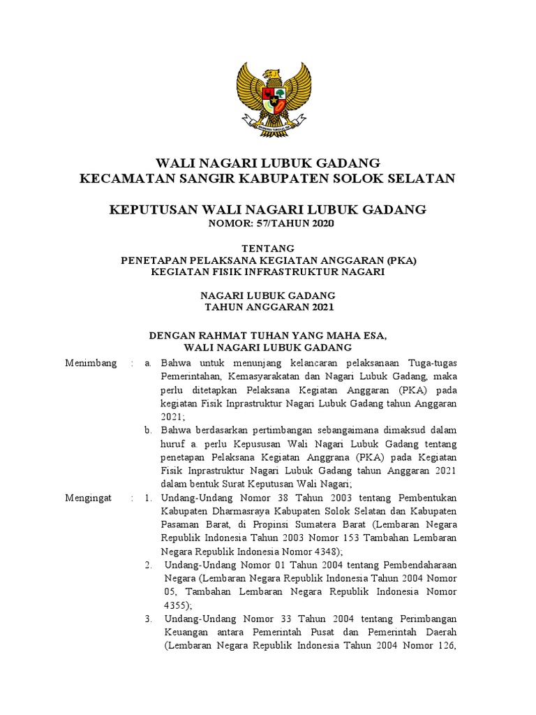 Lampiran 3 (SK PKA) | PDF