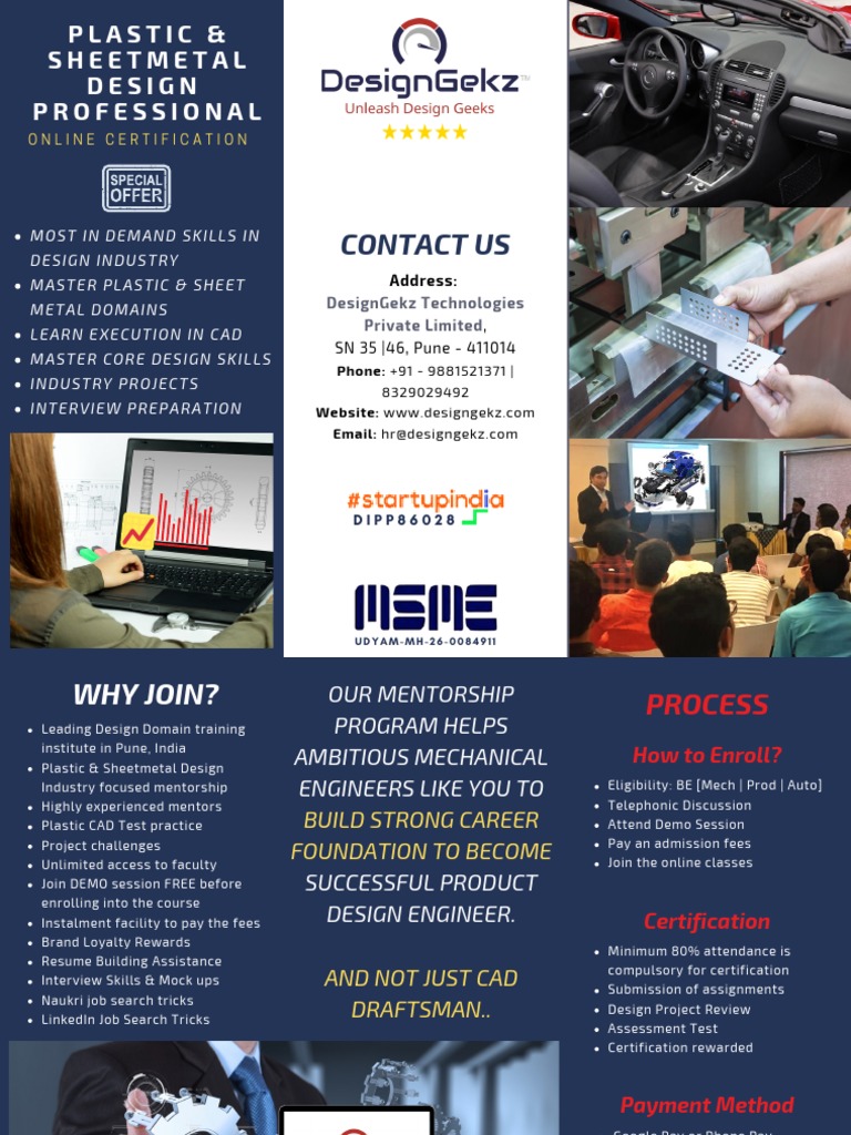 PDP PSDP DesignGekz Brochure | PDF | Mentorship | Design