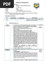 Sesión de Aprendizaje DPCC 29-08-22 | PDF | Derecho Constitucional | Derechos humanos