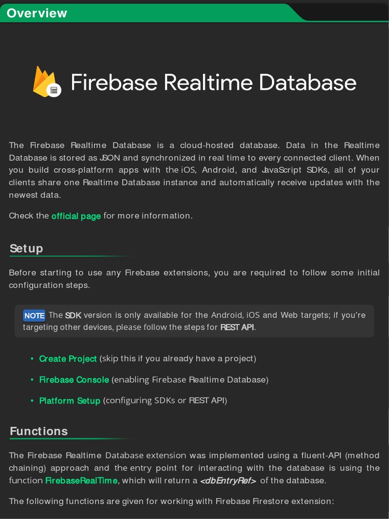 FIREBASE_SETUP | PDF | Software Engineering | Information Technology