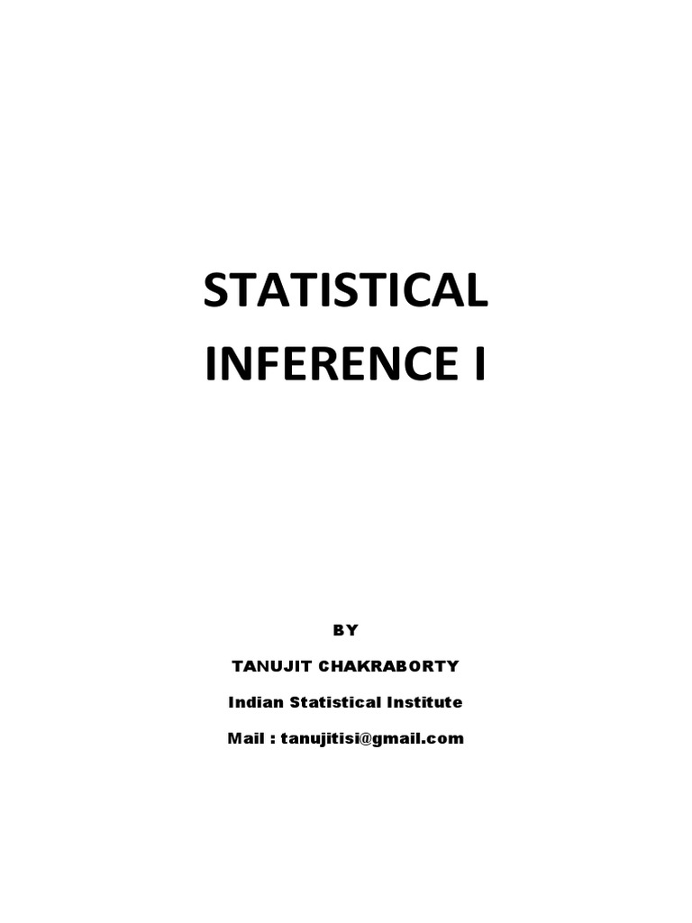 28 Statistical Inference 1 | PDF