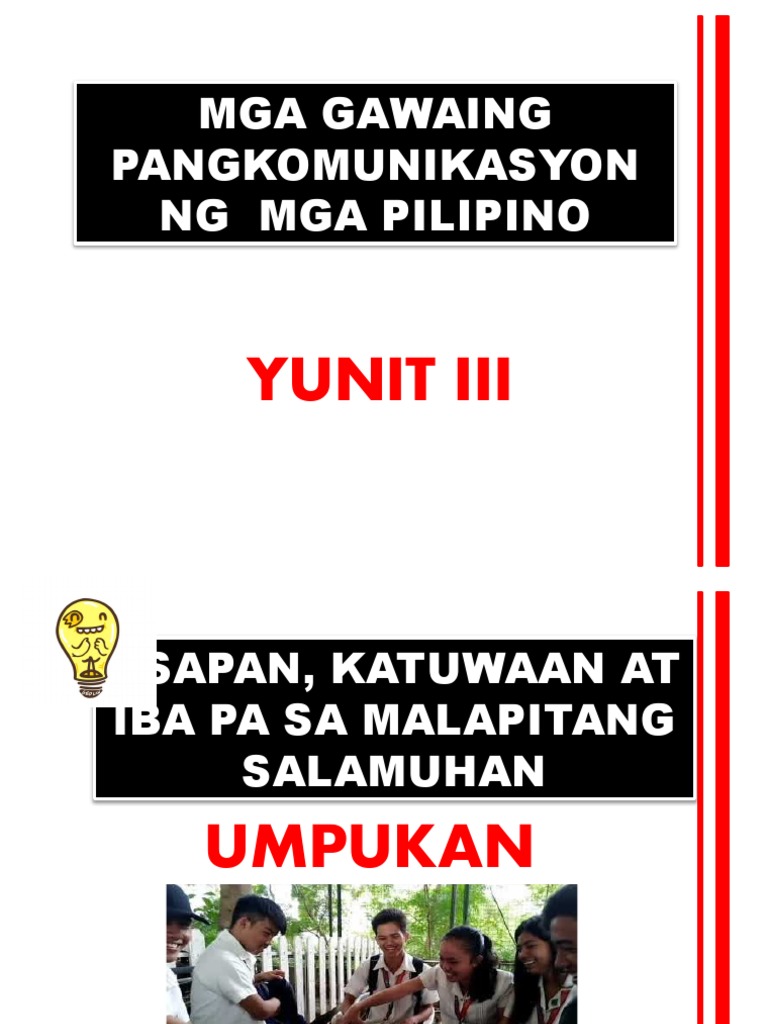 Yunit III 2.umpukan | PDF