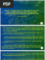 Understanding CLOA Titles in the Philippines | PDF | Concurrent Estate ...