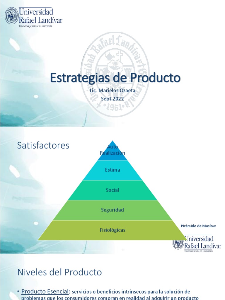Estrategias de Producto | PDF | Producto (Negocio) | Mercado (economía)