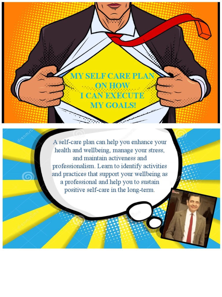 My Self-Care Plan for Wellbeing | PDF | Self-Improvement