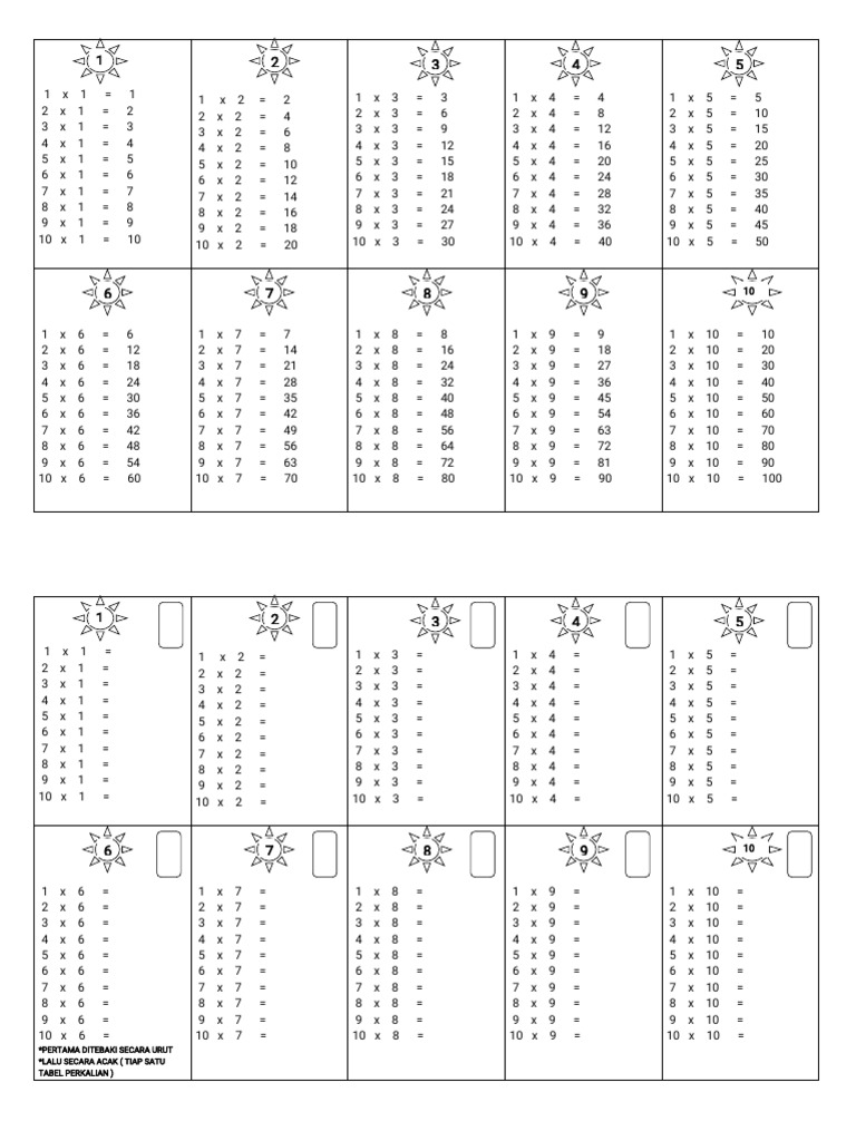 perkalian KELAS 3 | PDF