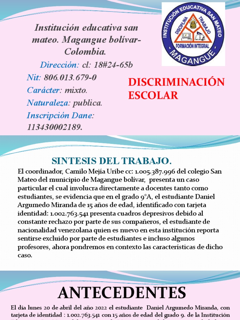 Exp Adm. Angel Conde | PDF | Discriminación | Maestros