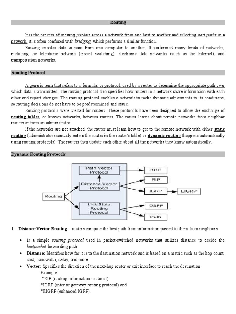M4 Routing | Download Free PDF | Routing | Router (Computing)