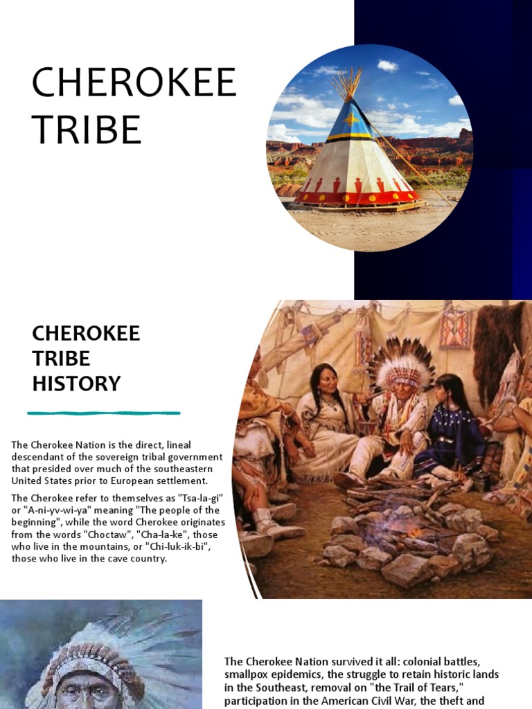 Cherokee Tribe | PDF | Cherokee | Trail Of Tears