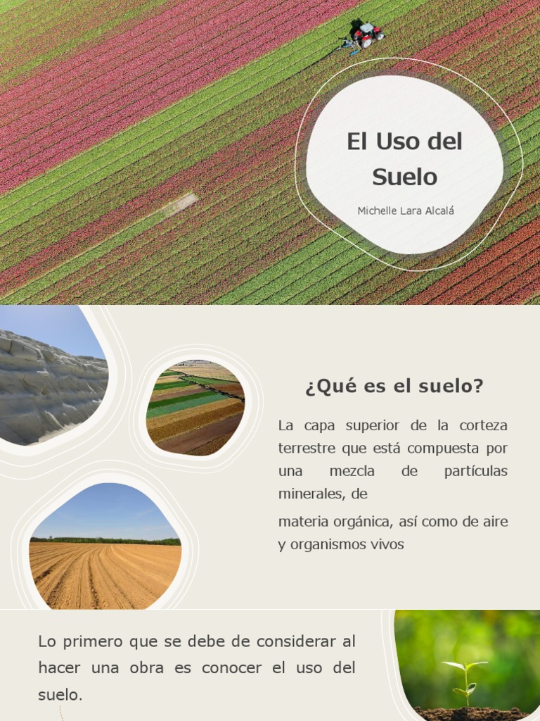 El Uso Del Suelo | PDF | Suelo | Minerales