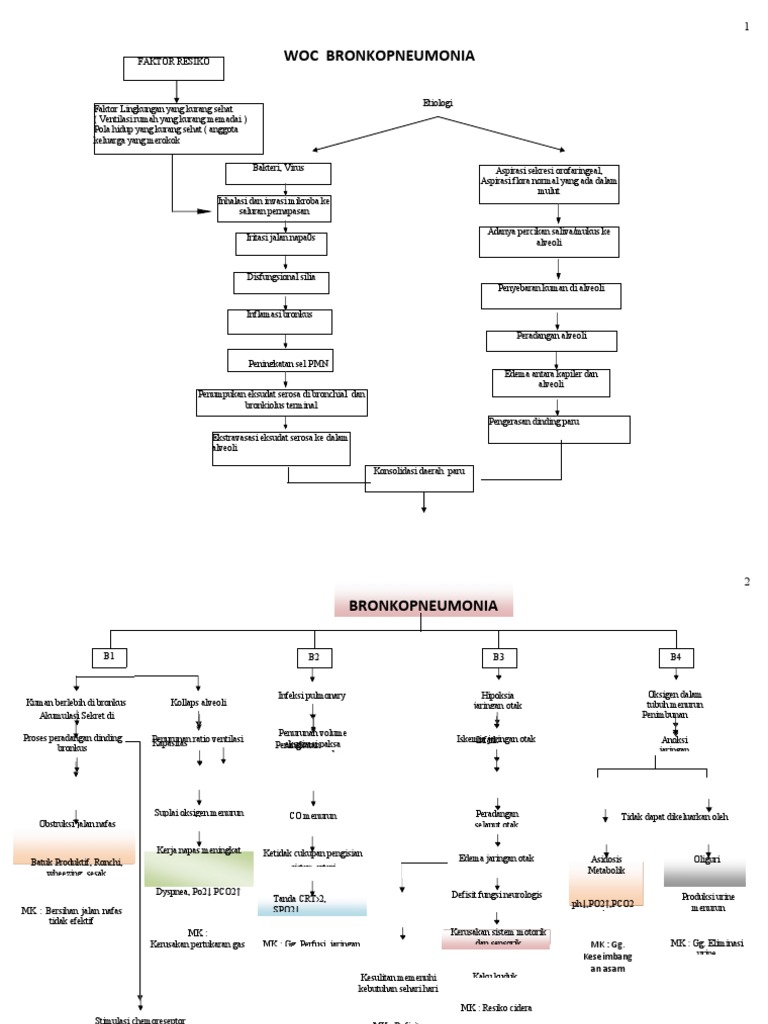 Woc Broncopneumonia New | PDF