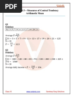 STATISTICS - UNIT - 1 - WORKSHEET Class 11 | PDF | Statistics | Data