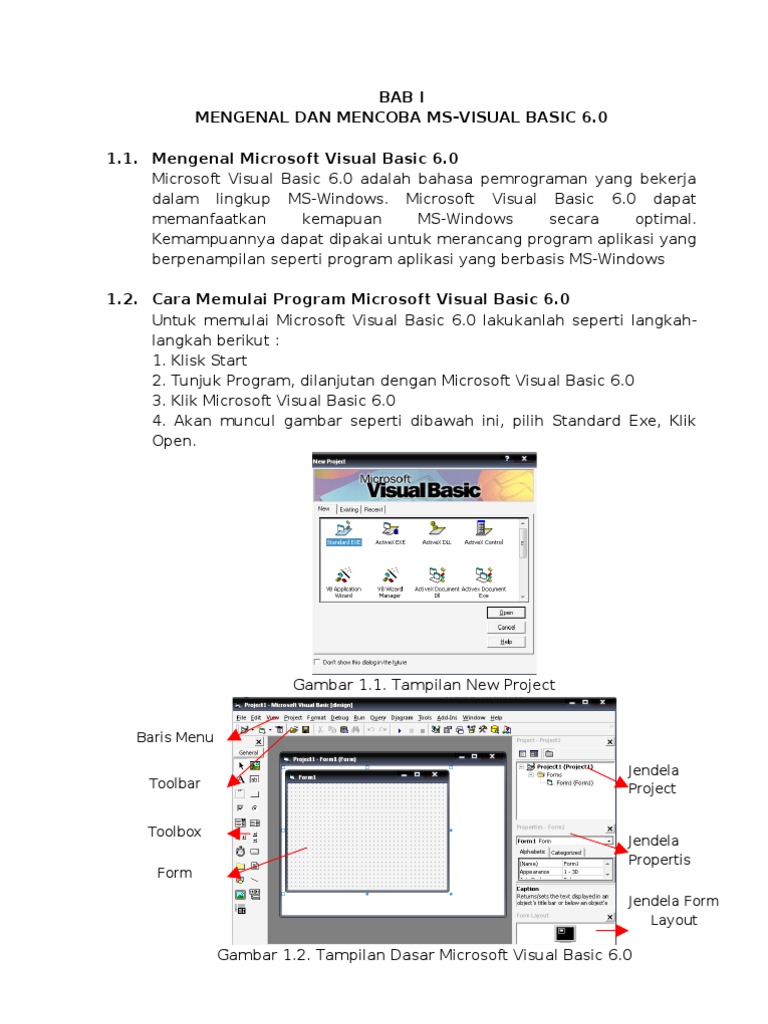 Modul VB 6.0 | PDF | Seni | Komputer