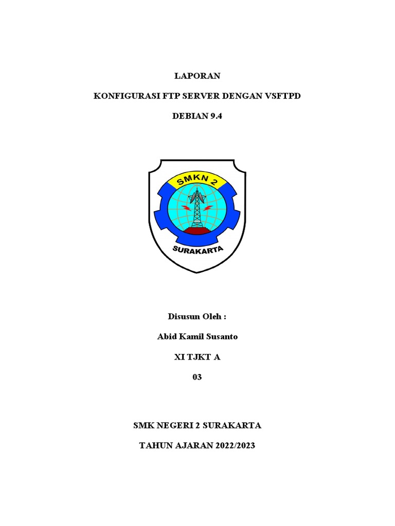 03 - Abid Kamil Susanto - VSFTPD | PDF