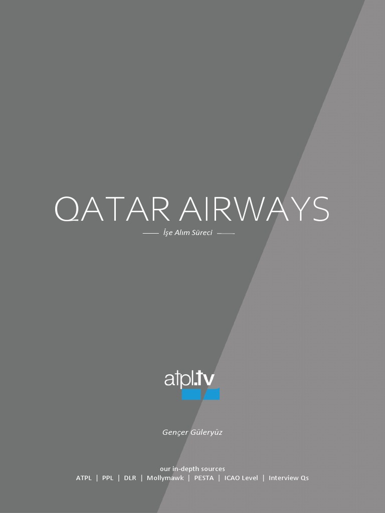 Qatar Airways - ATPL TV | PDF