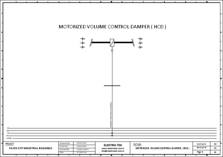 Motorized Volume Control Damper (HCD) : Elektro-Tek | PDF