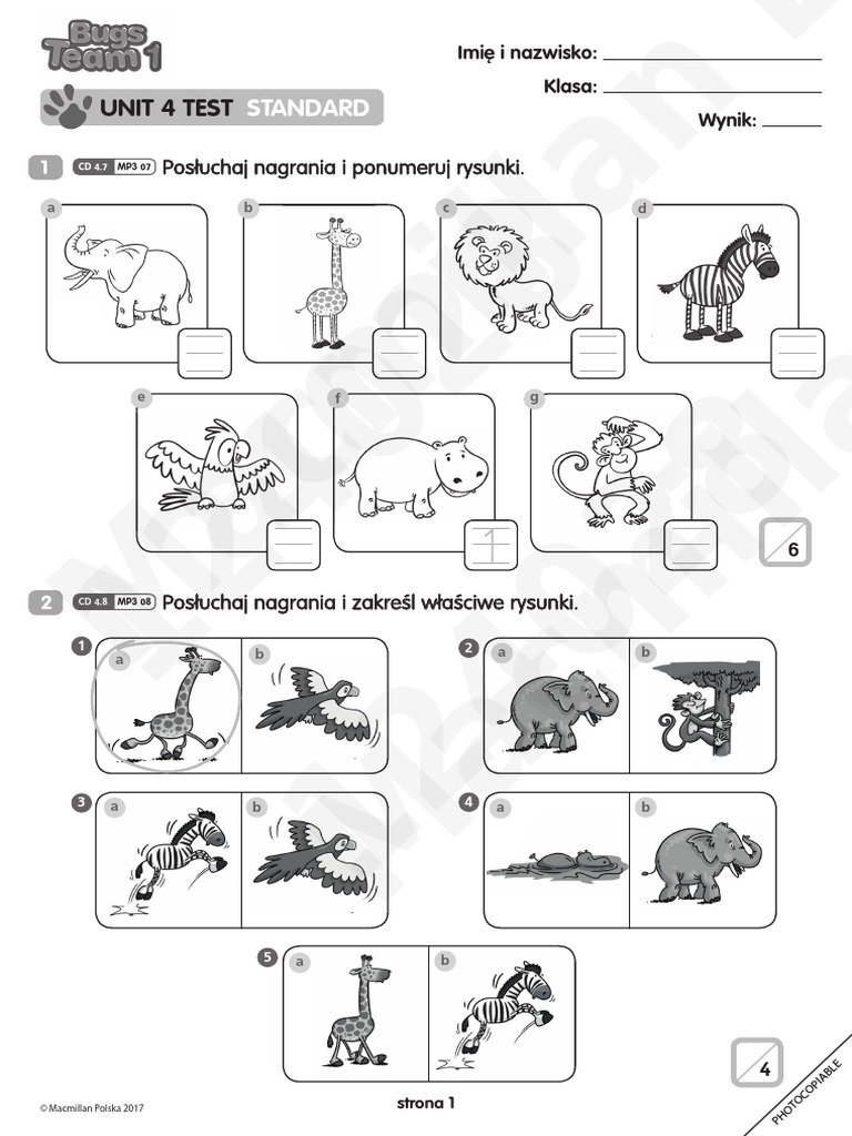 Unit 4 Test Bugs Team 1 Online Pdf 