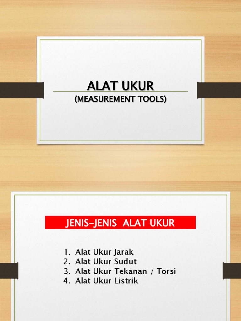 Pertemuan 3. Alat Ukur | PDF