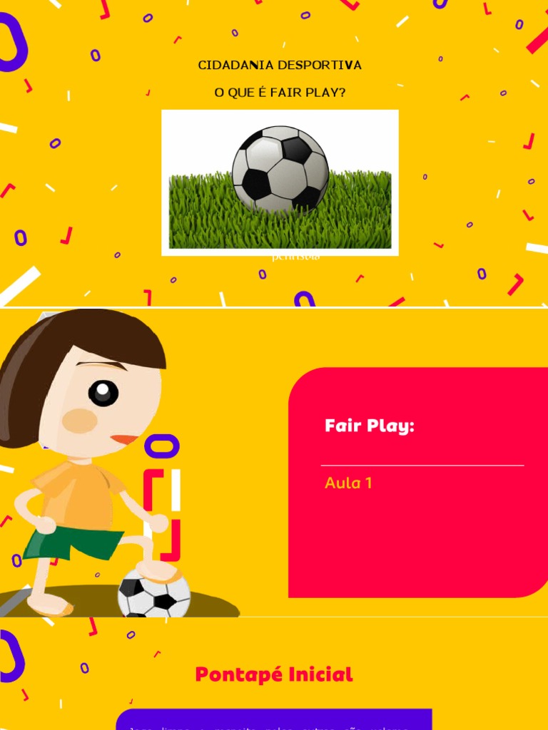 A importância do fair play no desporto e na vida | PDF | Esportes