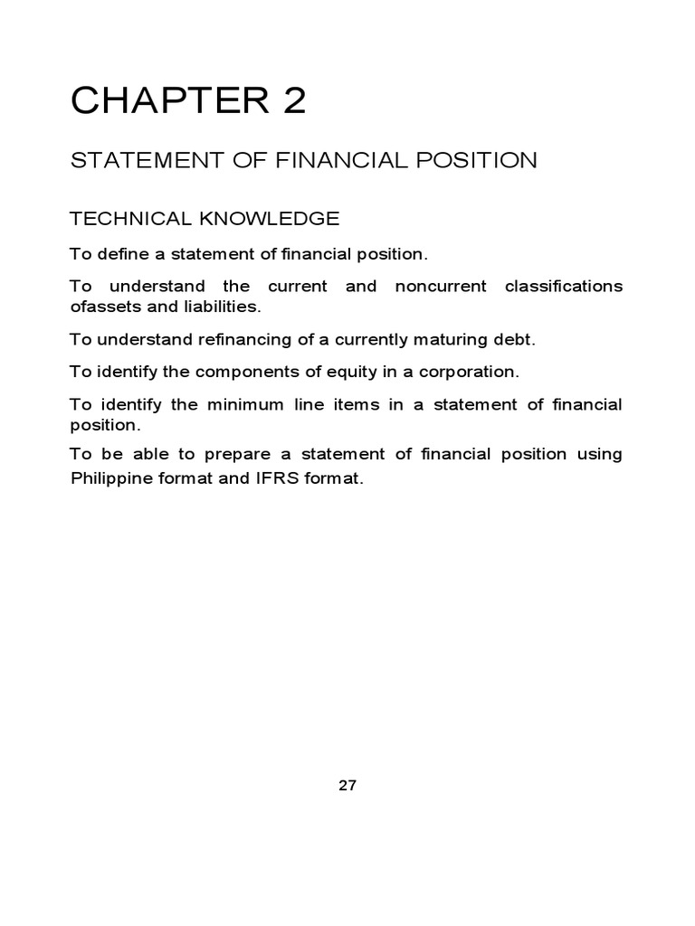 Ia 3 Chapter 2 Draft | Download Free PDF | Retained Earnings | Balance Sheet