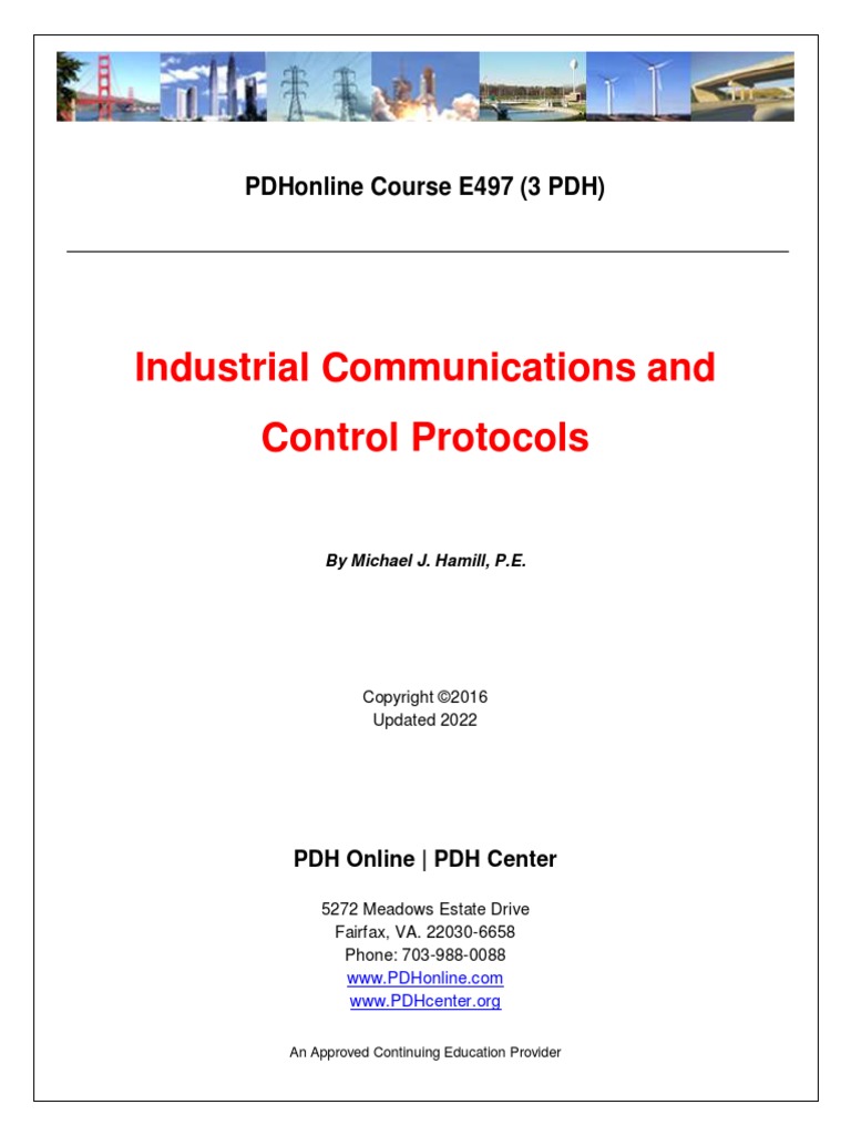 Industrial Comunications and Control Protocols | PDF | Computer Network | Network Topology
