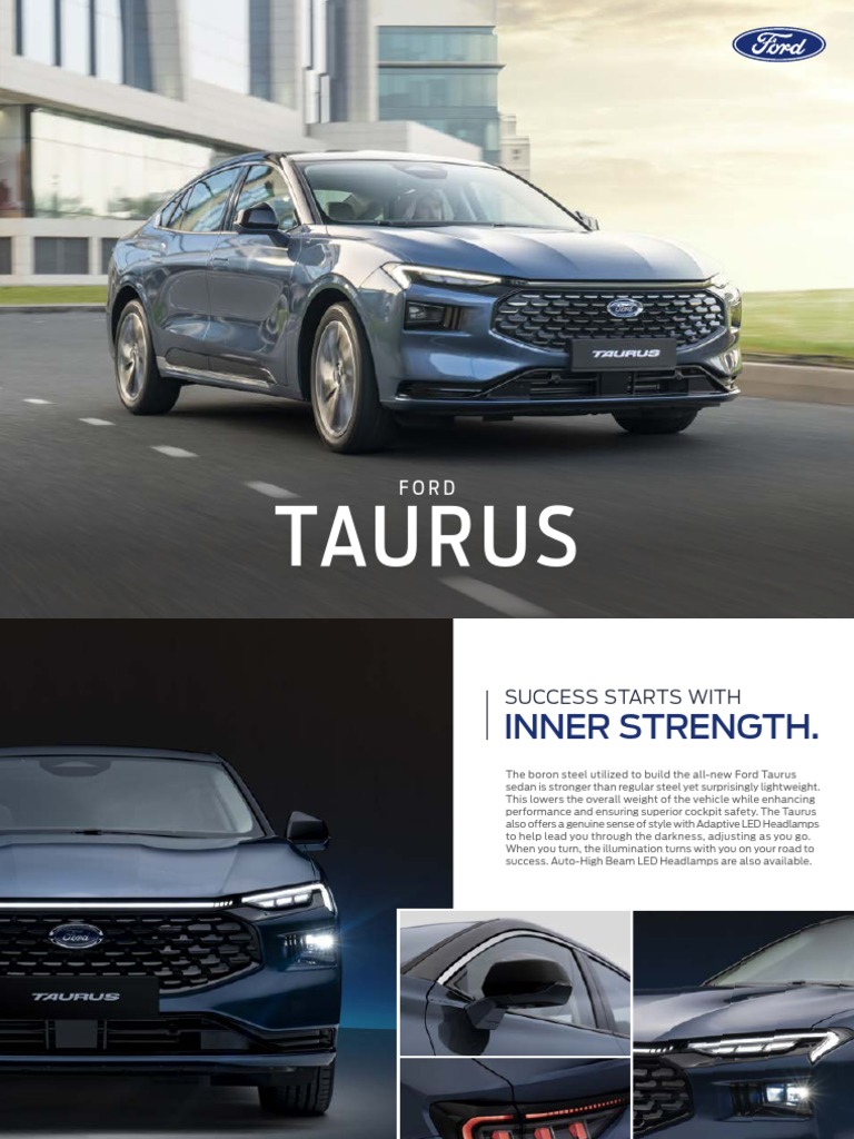 Ford New Taurus 2022 Manual - Eng | PDF | Ford Taurus | Car