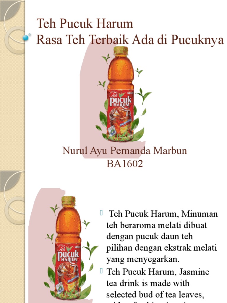 Teh Pucuk Harum | PDF | Memasak, Makanan, & Anggur