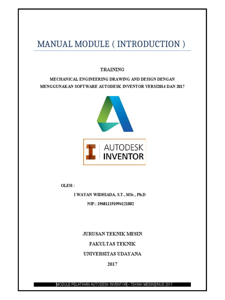 Manual Module (Introduction) : Training | PDF | Seni