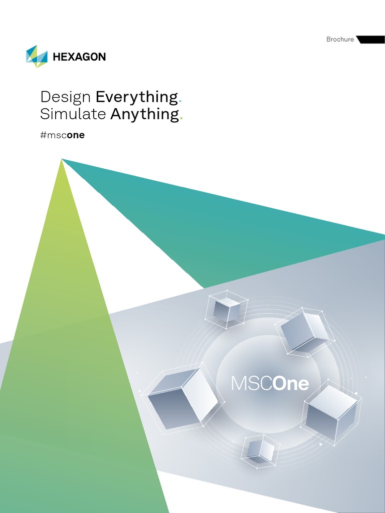 Hexagon Brochure MSCOne | PDF | Simulation | Subscription Business Model