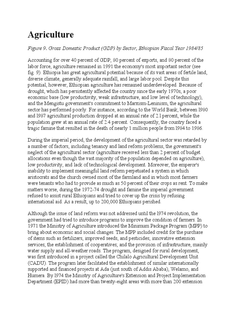 Agriculture | PDF | Agriculture | Food Industry