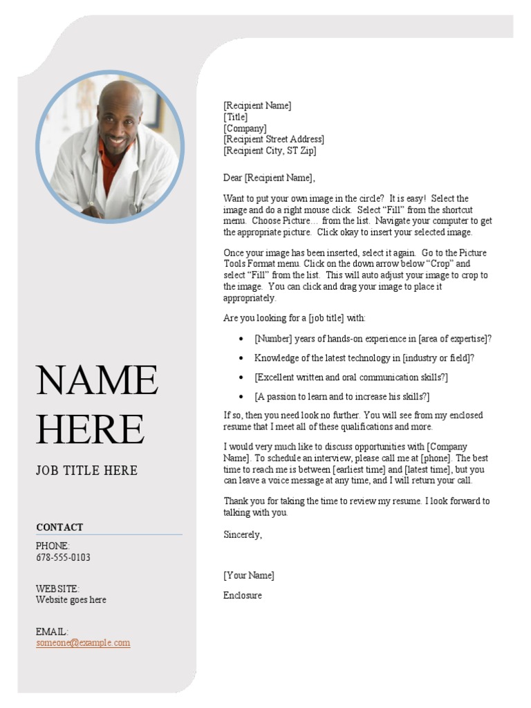 Recipient Name and Title Template | PDF