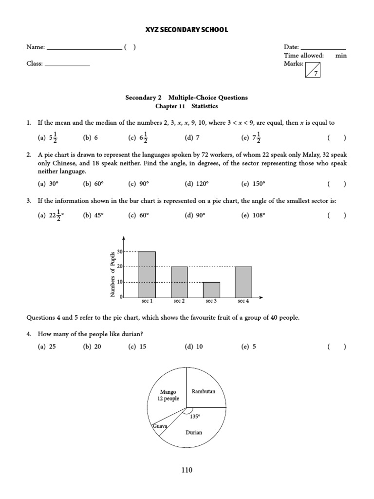 Statistic 2 | PDF | Mode (Statistics)