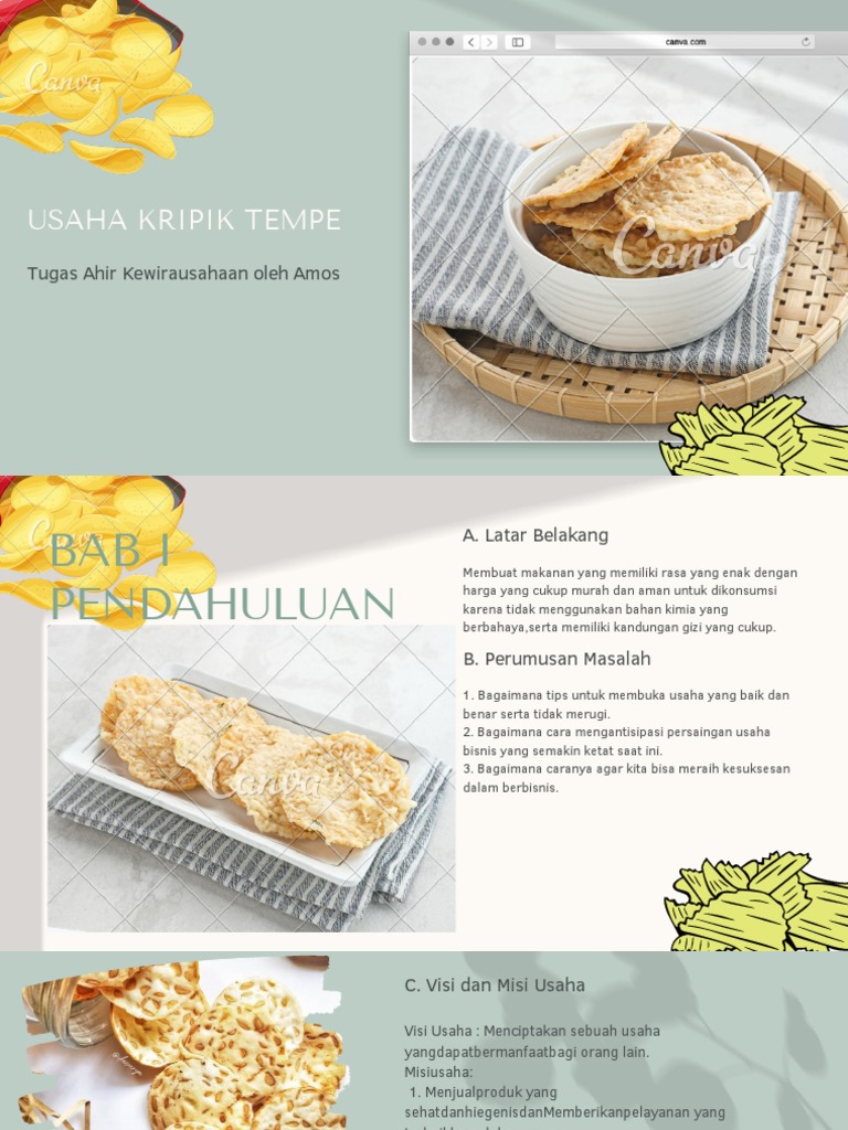 Ussaha Kripik Tempe | PDF