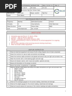 Air Blower Checklist PDF | PDF