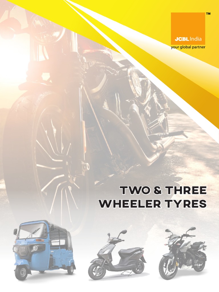 2 & 3 Wheeler Catalogue - Compressed | PDF | Tire | Vehicles